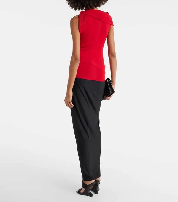 Rick Owens Knitted One-shoulder Top