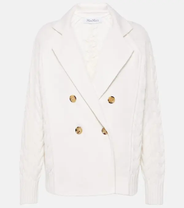 Max Mara Micio Wool And Cashmere Cardigan