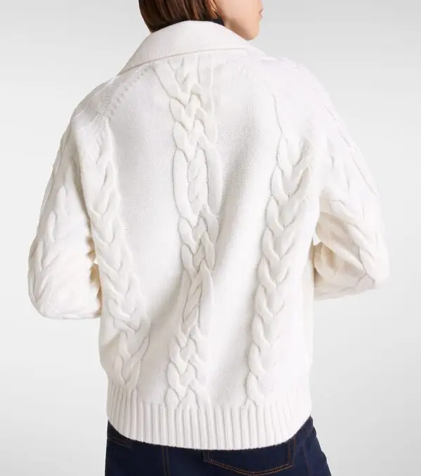 Max Mara Micio Wool And Cashmere Cardigan