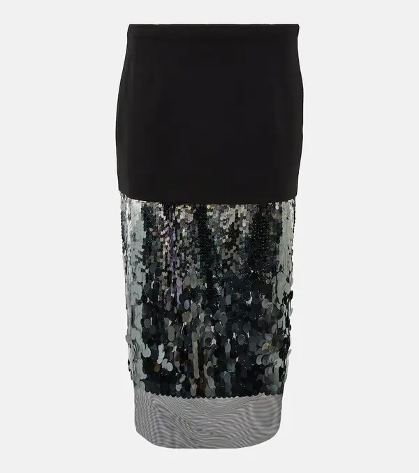 Dorothee Schumacher Sequin-embellished Midi Skirt