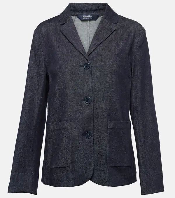 Max Mara Robin Denim Blazer