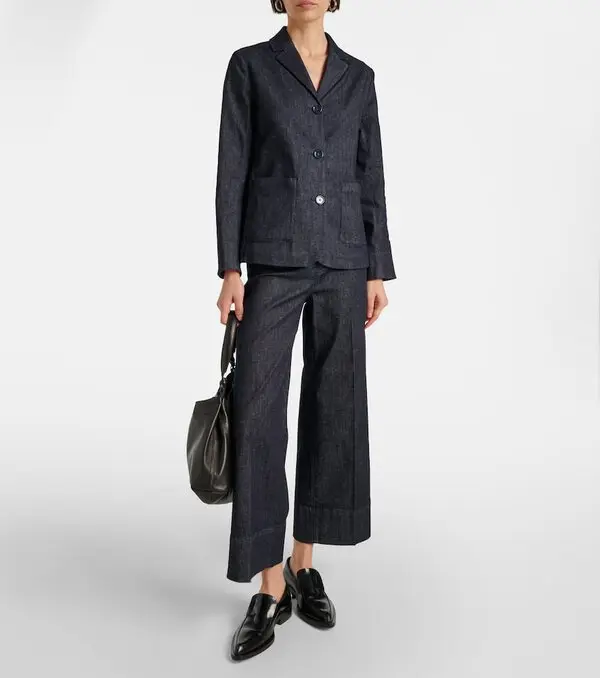 Max Mara Robin Denim Blazer
