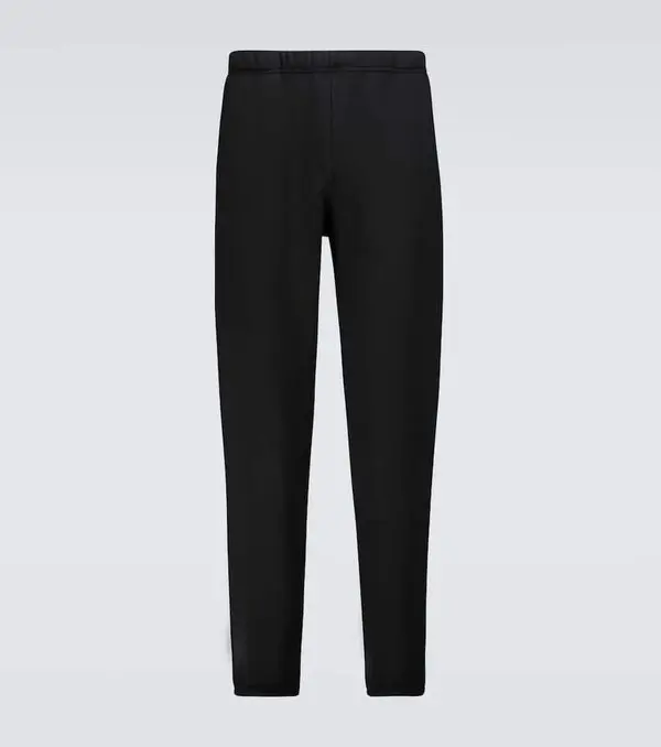 LES TIEN Classic Cotton Sweatpants - Black