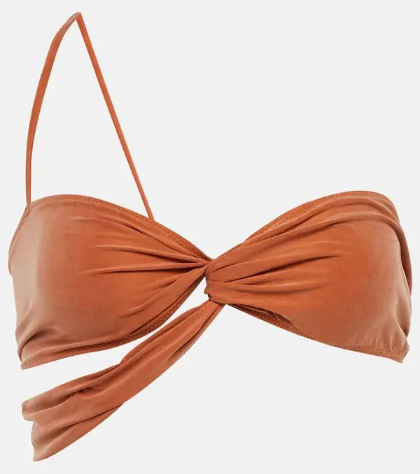 Jacquemus Le Bandeau Espelho Top - Orange
