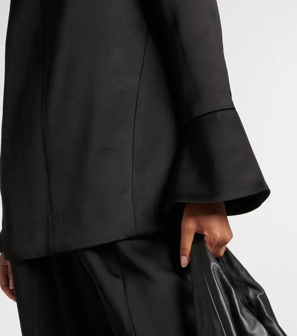 Co Satin Crepe Blouse