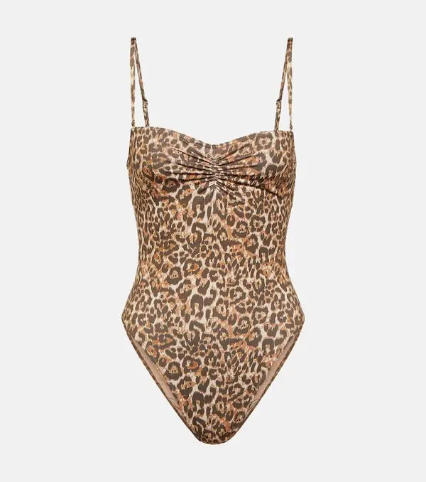 BANANHOT Paris Wild Animal Printed Swimsuit - Multicoloured