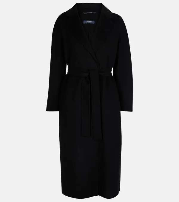Max Mara Esturia Belted Virgin Wool Coat