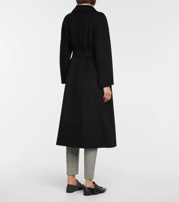 Max Mara Esturia Belted Virgin Wool Coat