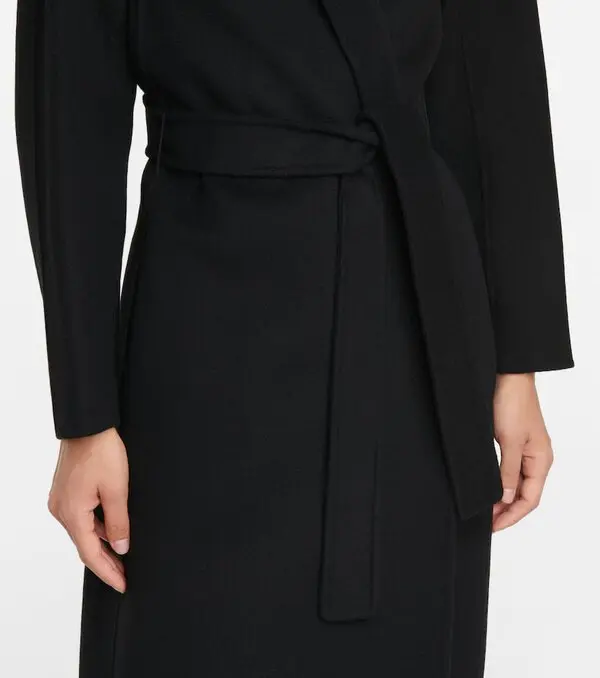 Max Mara Esturia Belted Virgin Wool Coat