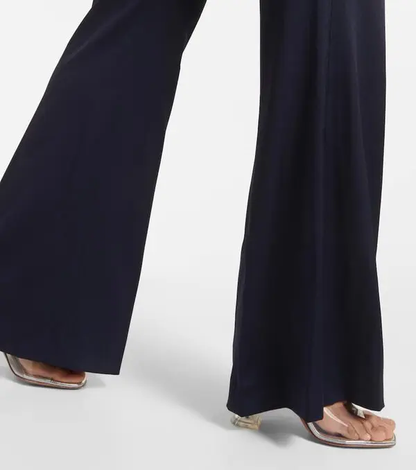 Galvan Avedon Globe Crepe Satin Jumpsuit