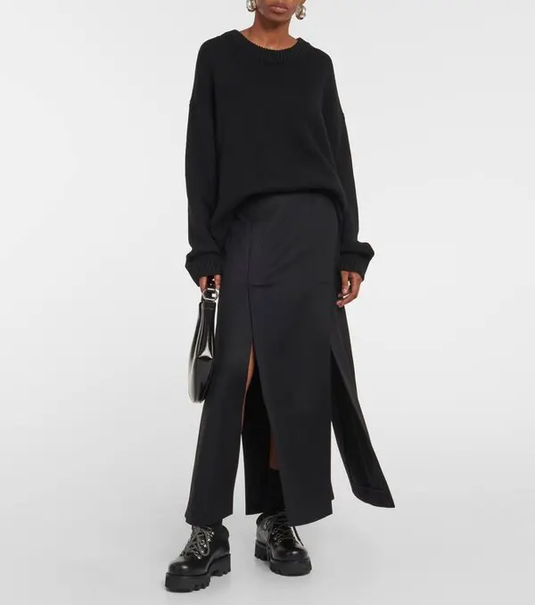 Proenza Schouler Wool-blend Maxi Skirt