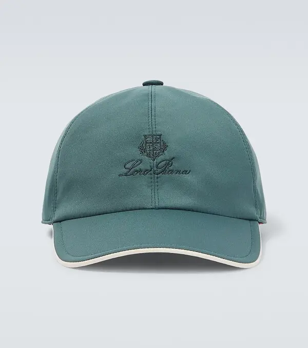 Loro Piana Logo Baseball Cap - Green