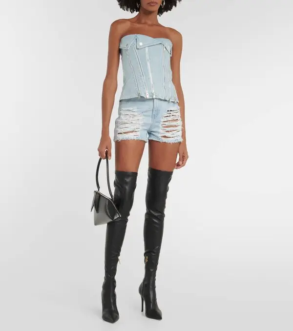 DION LEE Denim Corset