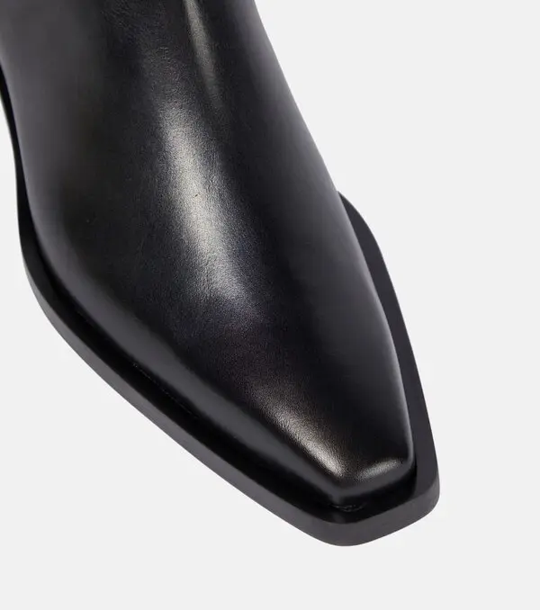 Proenza Schouler Bronco Leather Ankle Boots
