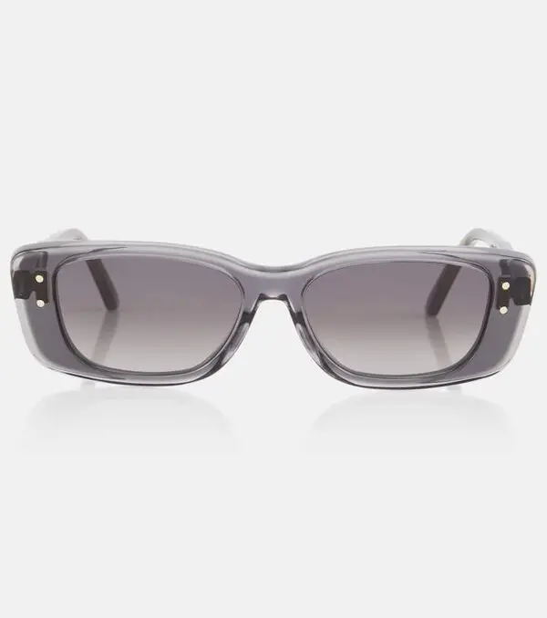Dior Full Rim Square Sunglasses - Black
