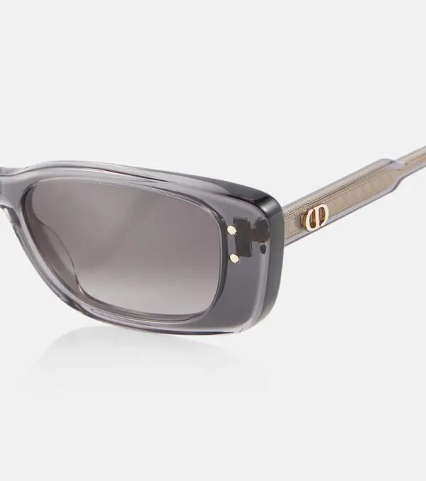 Dior Full Rim Square Sunglasses - Black