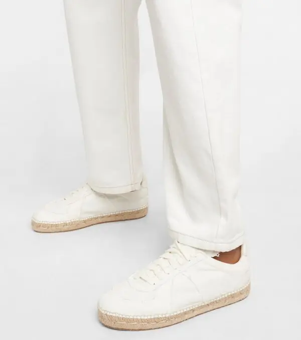MAISON MARGIELA Canvas Espadrille Sneakers