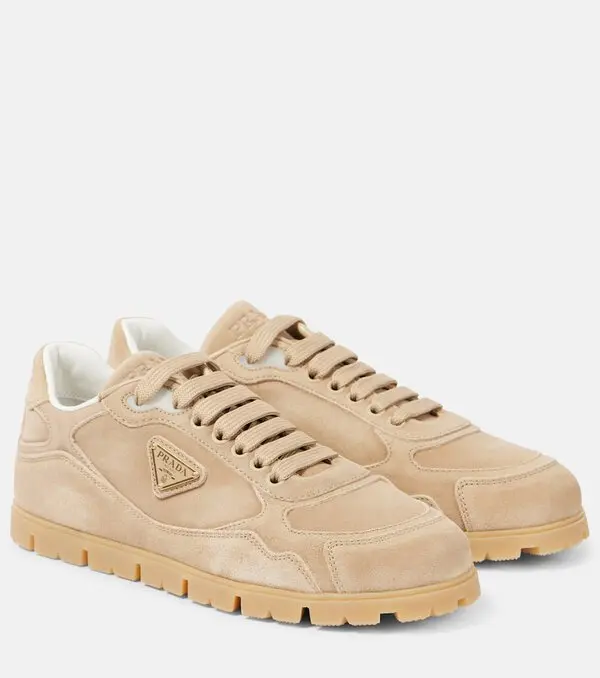 Prada Trail Suede Sneakers