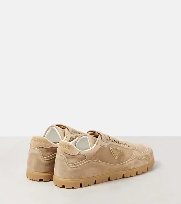 Prada Trail Suede Sneakers