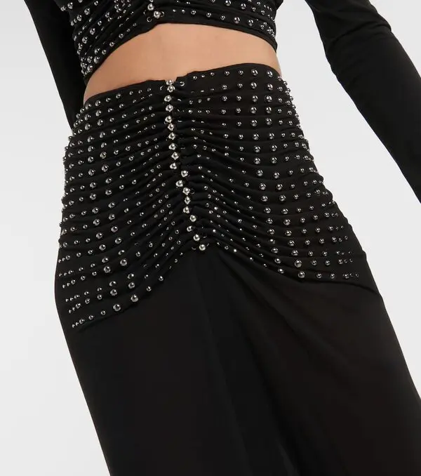Rabanne Embellished Maxi Skirt