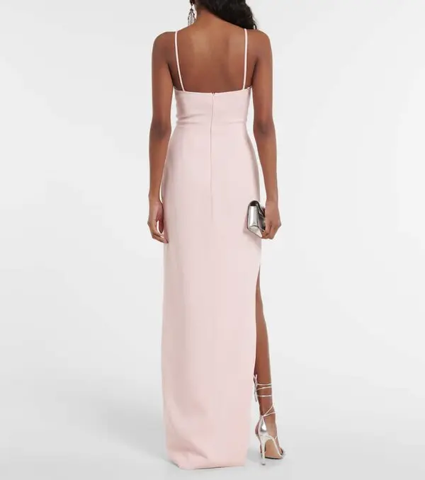 David Koma Side-slit Maxi Dress