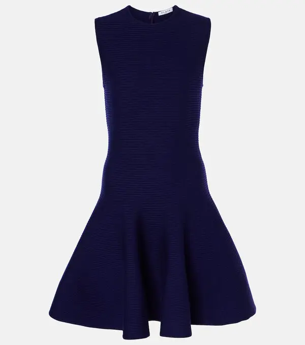 Alaïa Wool-blend Mini Dress