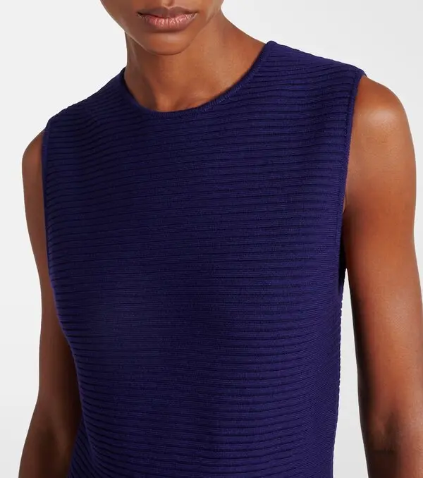 Alaïa Wool-blend Mini Dress