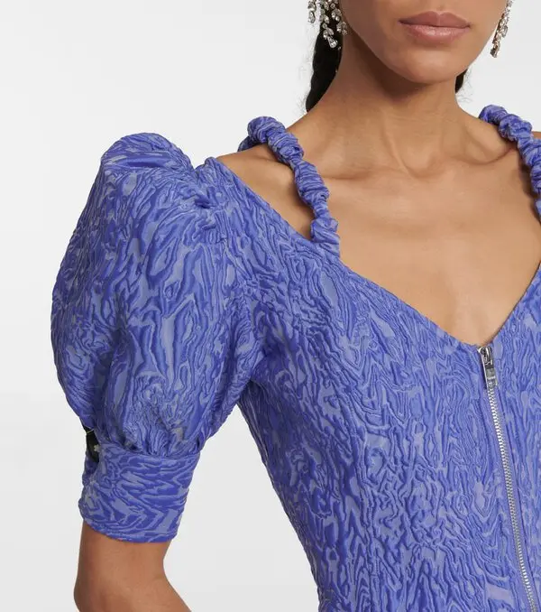 GANNI Jacquard Mini Dress