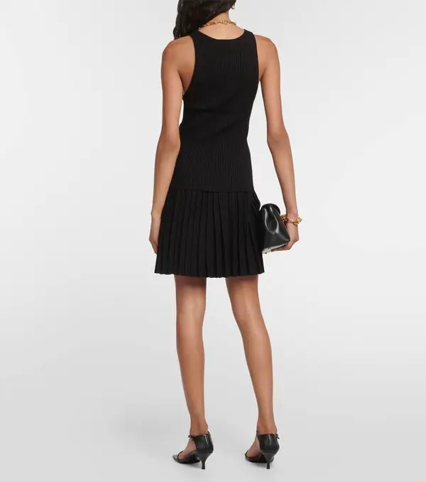 Co Ribbed-knit Jersey Tank Top - Black