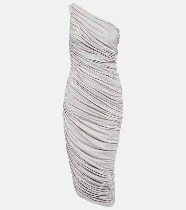 Norma Kamali Diana Jersey Midi Dress