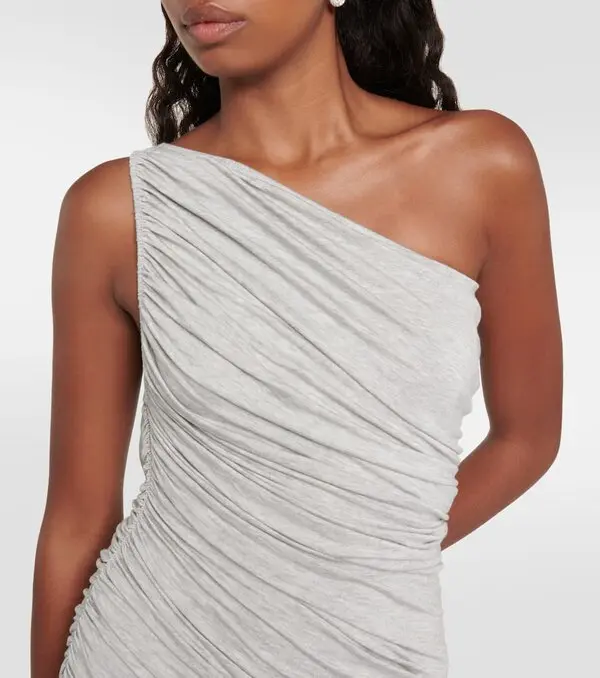 Norma Kamali Diana Jersey Midi Dress