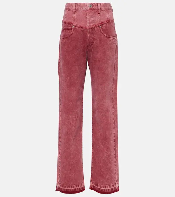 Isabel Marant Noemie Straight-leg Jeans