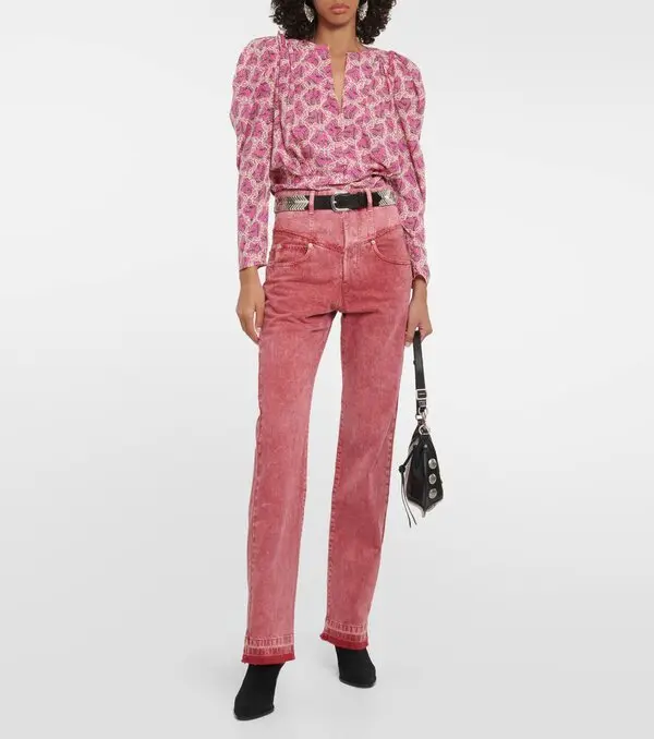 Isabel Marant Noemie Straight-leg Jeans