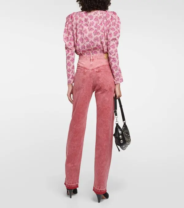 Isabel Marant Noemie Straight-leg Jeans