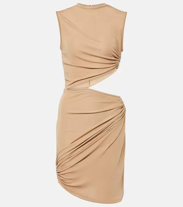 Christopher Esber Bezel Embellished Mini Dress