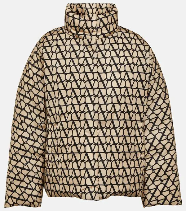 Valentino Garavani Toile Iconographe Down Jacket