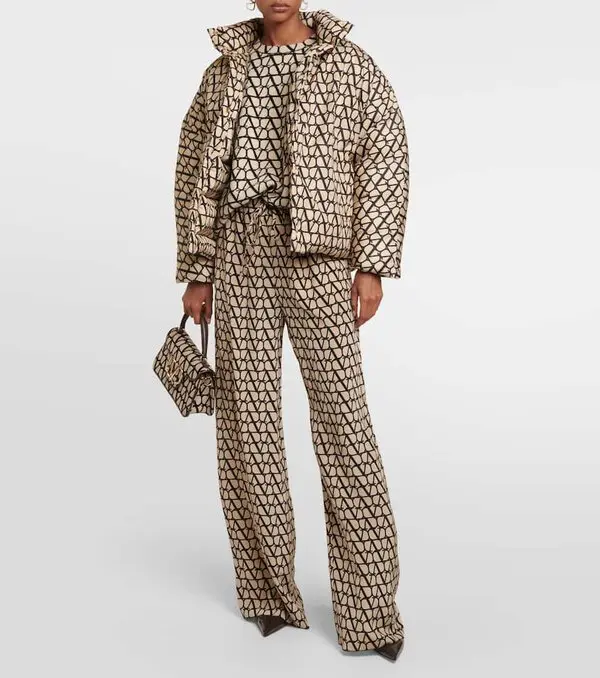 Valentino Garavani Toile Iconographe Down Jacket