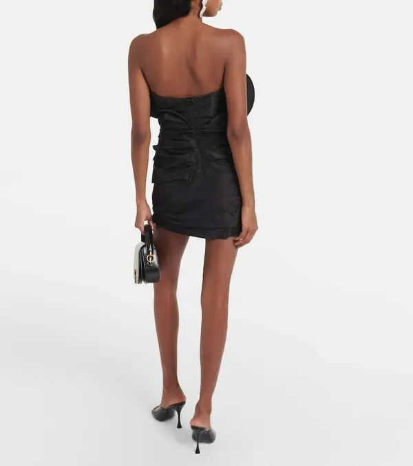 Magda Butrym Silk Taffeta Minidress