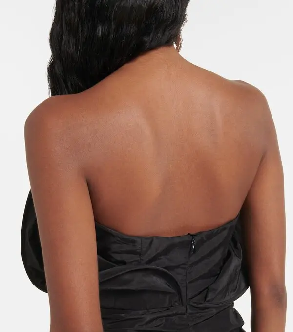 Magda Butrym Silk Taffeta Minidress
