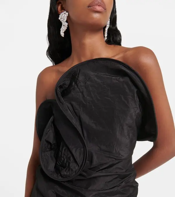 Magda Butrym Silk Taffeta Minidress