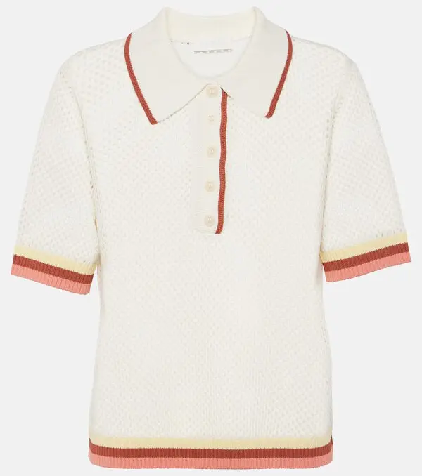 Zimmermann Golden Polo Shirt