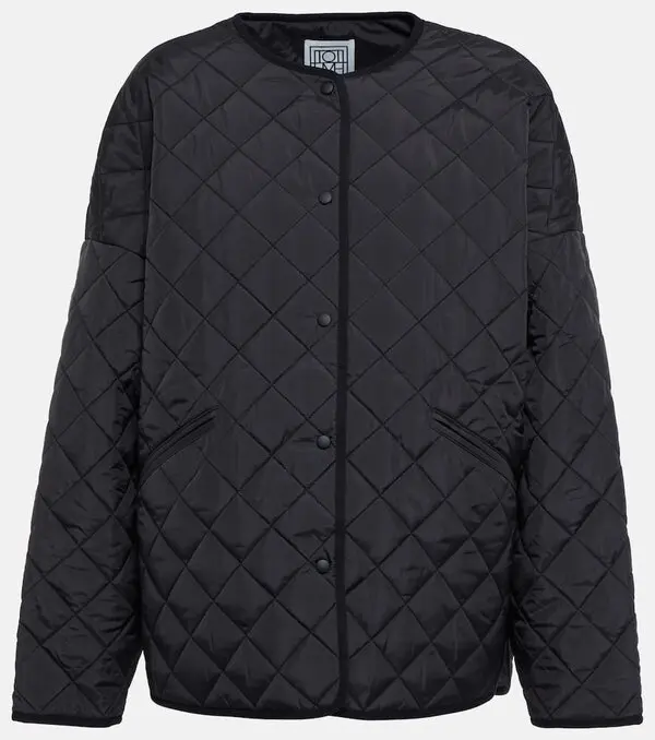 TOTEME Quilted Jacket - Black