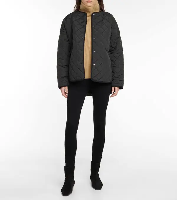 TOTEME Quilted Jacket - Black