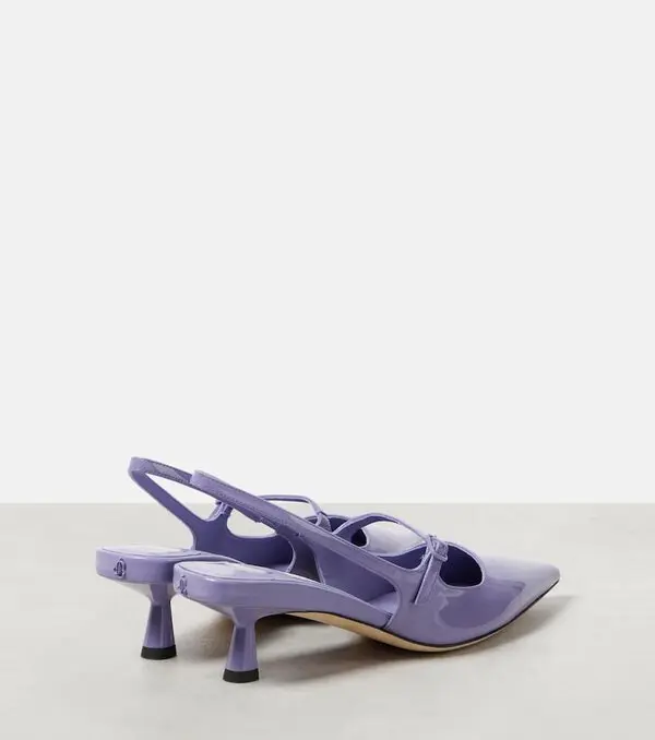 JIMMY CHOO Didi 45 Slingback Pumps - Purple