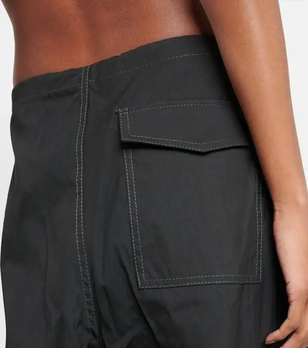DION LEE Cotton-blend Wide-leg Pants
