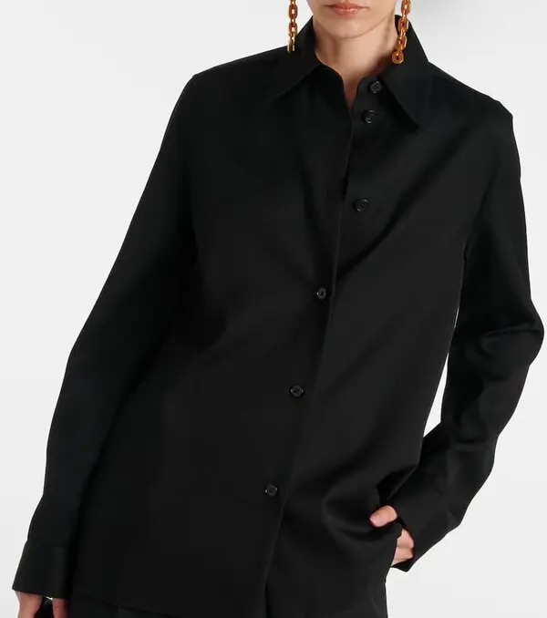JIL SANDER Virgin Wool Shirt