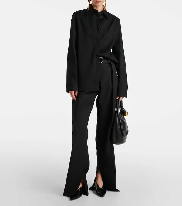 JIL SANDER Virgin Wool Shirt