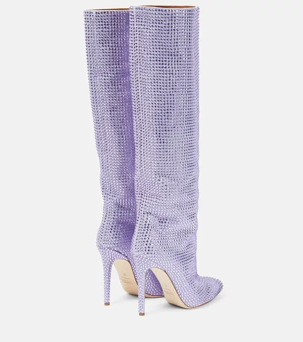 Paris Texas Holly Embellished Knee-high Boots