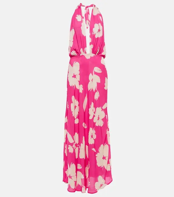 Velvet By Graham & Spencer Tatum Floral Maxi Dress - Pink