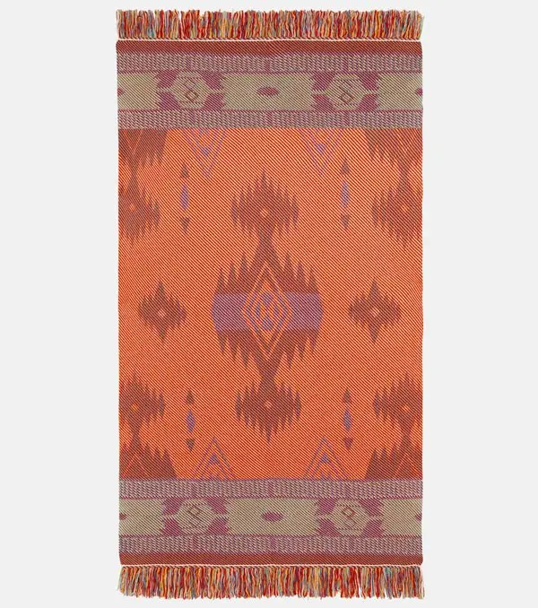Alanui Icon Jacquard Wool Throw